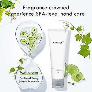 Kimtrue Body Lotion with Hyaluronic Acid 300ml & Hand Cream for dry hands with Niacinamide and 2% Tranexamic acid