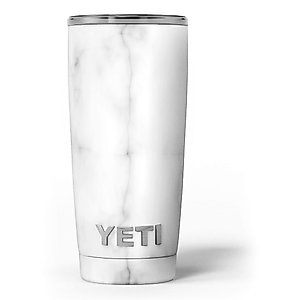 Design Skinz Slate Marble Surface V51 - Skin Decal Vinyl Wrap Kit Compatible with The Yeti Rambler Cooler Tumbler Cups
