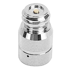Fdit CO2 Cylinder Adapter,Air Fitting Quick Connect Coupler for TR21-4 Male Thread to G1/2 Type30 Female Thread