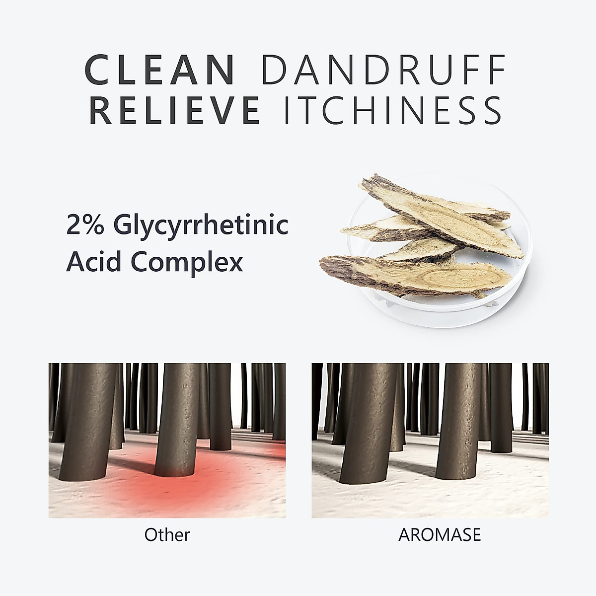 AROMASE 5Å’± Intensive Hair Solution Kit (9.1 Fl Oz Juniper Scalp Purifying Shampoo + 14 Fl. Oz Balancing Essential Shampoo) for Oily Hair & Scalp & Oil Smells