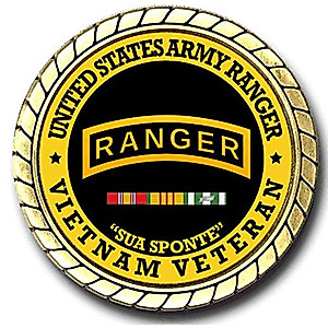 Ranger Vietnam Veteran Challenge Coin - Officially Licensed