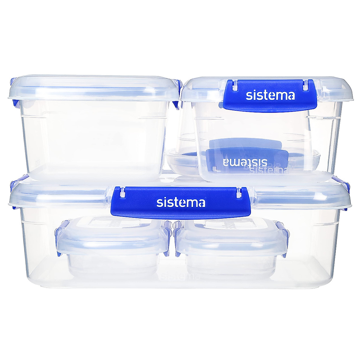 Sistema Lunchbox-881762 Lunchbox, 400ml, Transparent