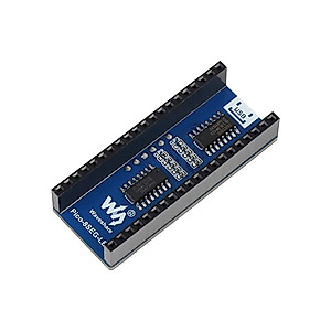 Coolwell 4-digit 8-segment Display Module for Raspberry Pi Pico Series, Quad Alphanumeric Display Based on 74HC595 Driver SPI-compatible Direct Connect