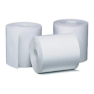 PM Company Perfection POS/Black Image Thermal Rolls, 3 Inches x 225 Feet, White, 24/Carton (08838)