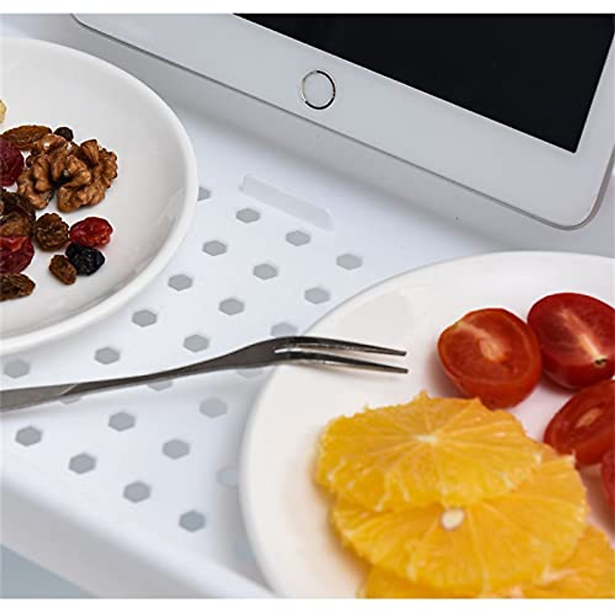 Bath Caddy Tray, Expandable Bath Shelf, Adjustable Bathtub Tray, Bathtub Storage Rack Multifunctional Bath Tub Table Caddy for Kids Toys, Bathroom Accessories (White, One Size)