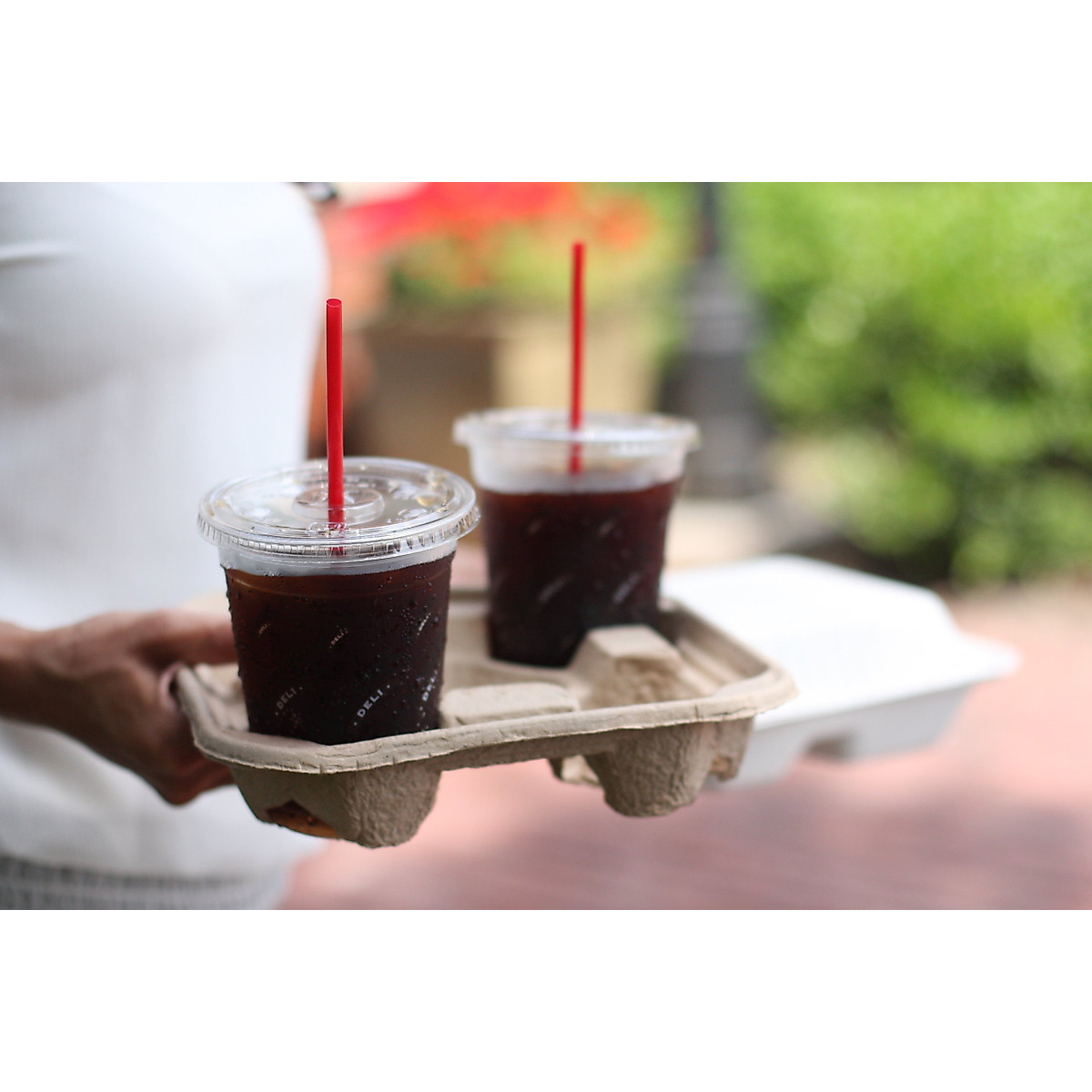 Southern Champion Tray 0117 ChampWare Molded Fiber 4 Cup Drink Carrier, Hold 8 to 32 oz Cup (Case of 300)