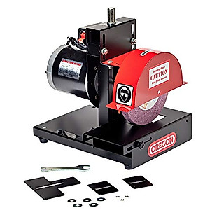 Oregon Economy Lawn Mower Blade Sharpener and Grinder, 1/3 HP 88-025, 1750 RPM Motor, Single Direction
