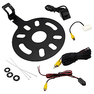 Master Tailgaters Replacement for Jeep Wrangler Spare Tire Mount Backup Camera with OEM Monitor Adapter