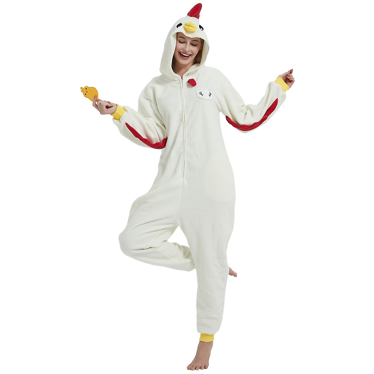 Sqlszt Animal Onesie Adult Unisex One Piece Cosplay Costume Pajamas