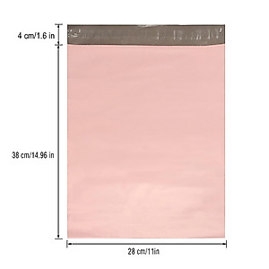 Adult Diaper Disposal,100 Pack Plastic Bags for Adult Diaper Disposal,Self-Adhesive Strips to Seal in Odours,Waterproof and Leak-Proof,Suitable for Elderly Nappy Care at Home and for Travel (Pink)