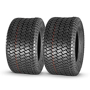 MaxAuto 20x10.00-10 Turf Tires for Lawn & Garden Mower Tractor 20x10x10 20x10-10 4 Ply, Set of 2