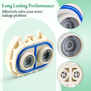 Enhon Check Valve Assembly Replacement for RP73625, Check Valve Parts Compatible with Peerless and Delta Single Handle Tub/Showers Faucet, Compatible with Pressure Balance Cartridge RP70538