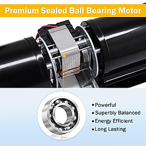 Criditpid Fireplace Blower Fan for Regency, Osburn, Regency Fireplace 910-157/P, Blower Motor Fan for Hampton HI300, Osburn FD006-1600, Rotom R7-RB167 Wood Stove Insert.