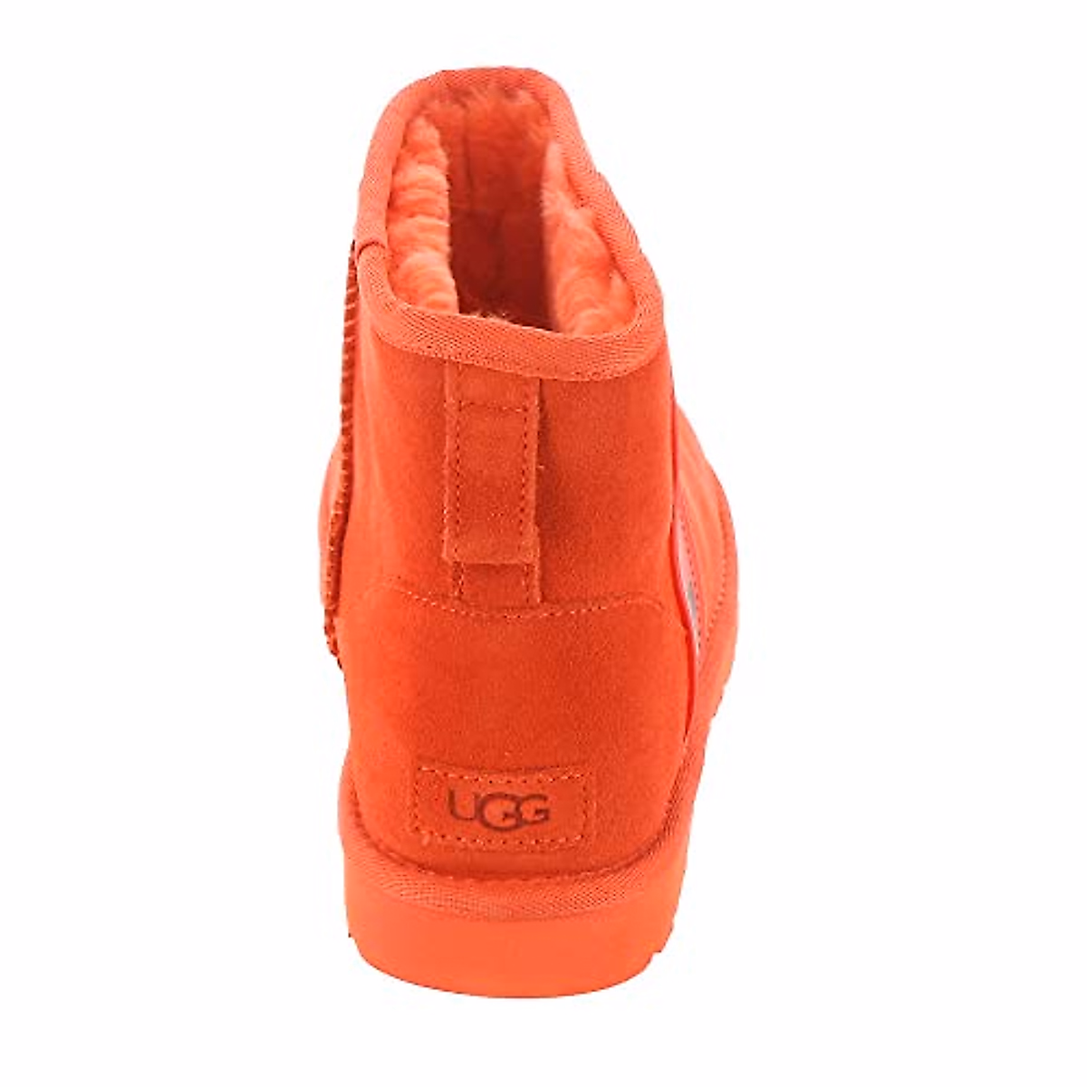 UGG Women's Classic Mini Side Logo II Boots, Hazard Orange, 5