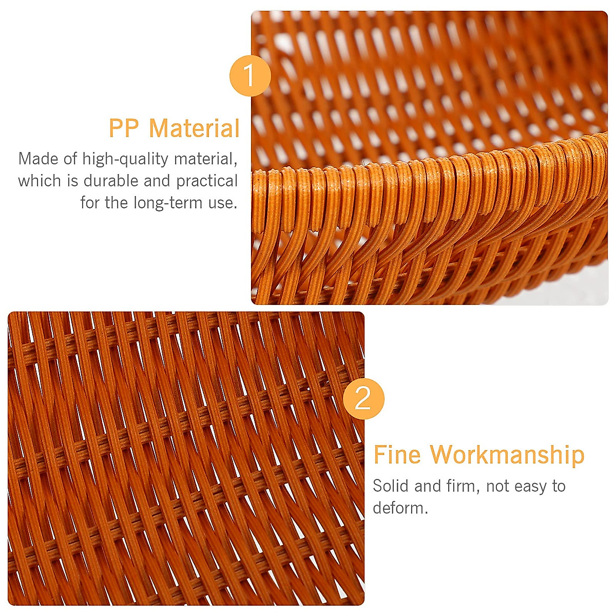 Baluue Rattan Woven Basket Fruit Bread Serving Baskets Duck Shaped Weaving Countertop Vegetable Holder Fruit Bowl Home Decor for Bread Snacks