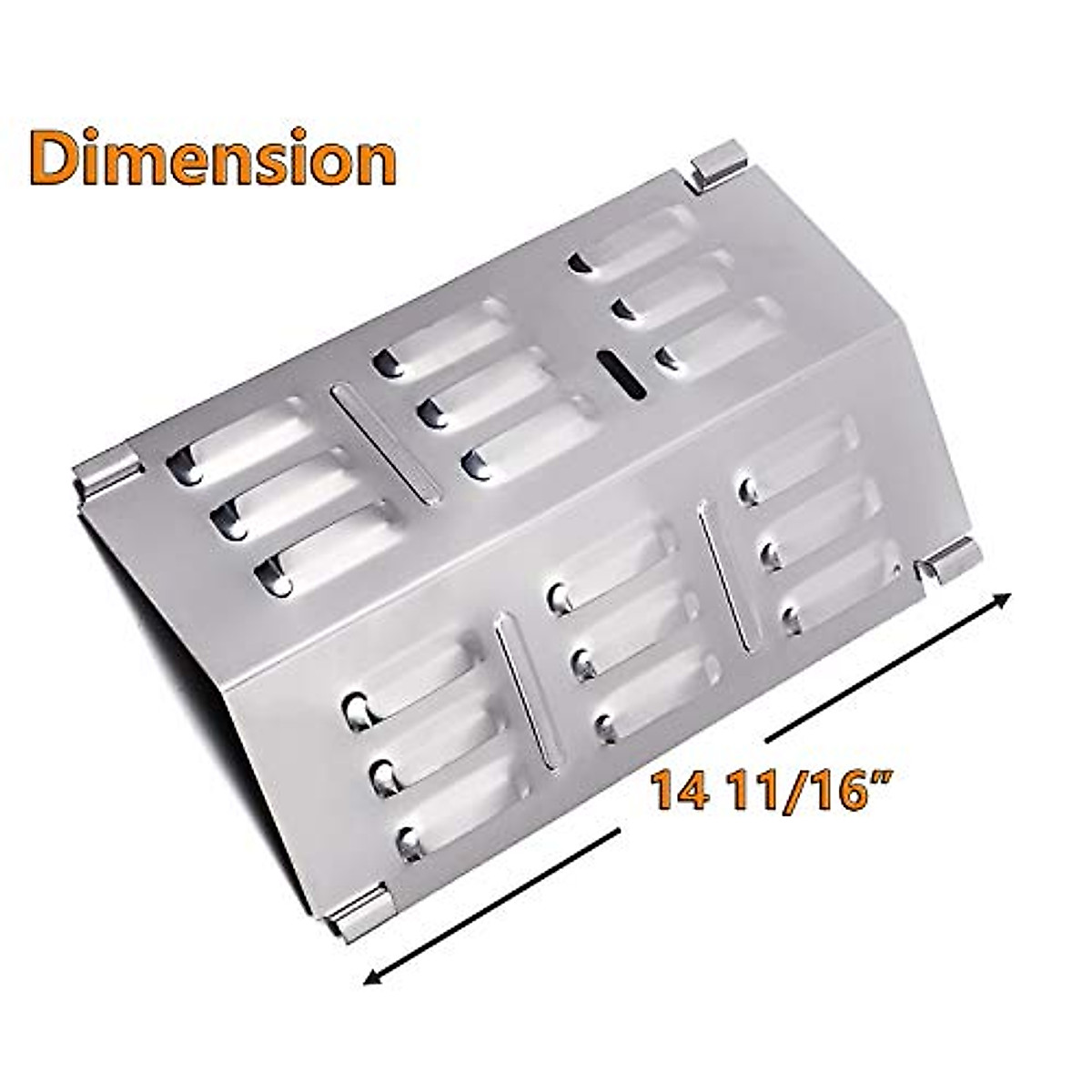 Stainless Steel Grill Flavorizer Bar Replacement for Weber 9201 and Gas Go-Anywhere Grill