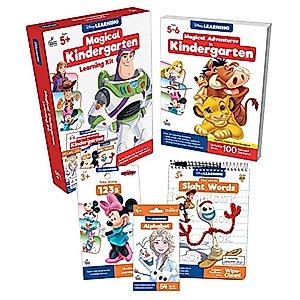Disney Learning | Magical Kindergarten Learning Kit | 4 Products, Ages 3+