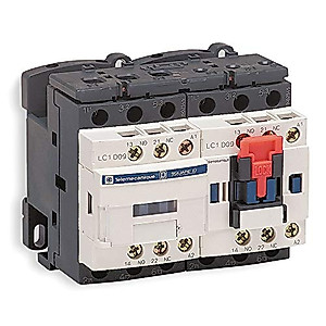 Schneider Electric IEC mg Contactor, 120VAC Coil Volts, 18 Full Load Amps-Inductive, 1NC/1NO Auxiliary Contact Fo - LC2D18G7V