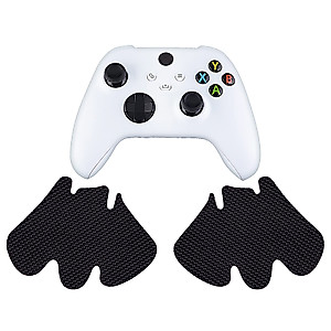 eXtremeRate PlayVital Anti-Skid Sweat-Absorbent Controller Grip for Xbox Series X/S Controller, Professional Textured Soft Rubber Pads Handle Grips for Xbox Series X/S Controller - 3D Concave