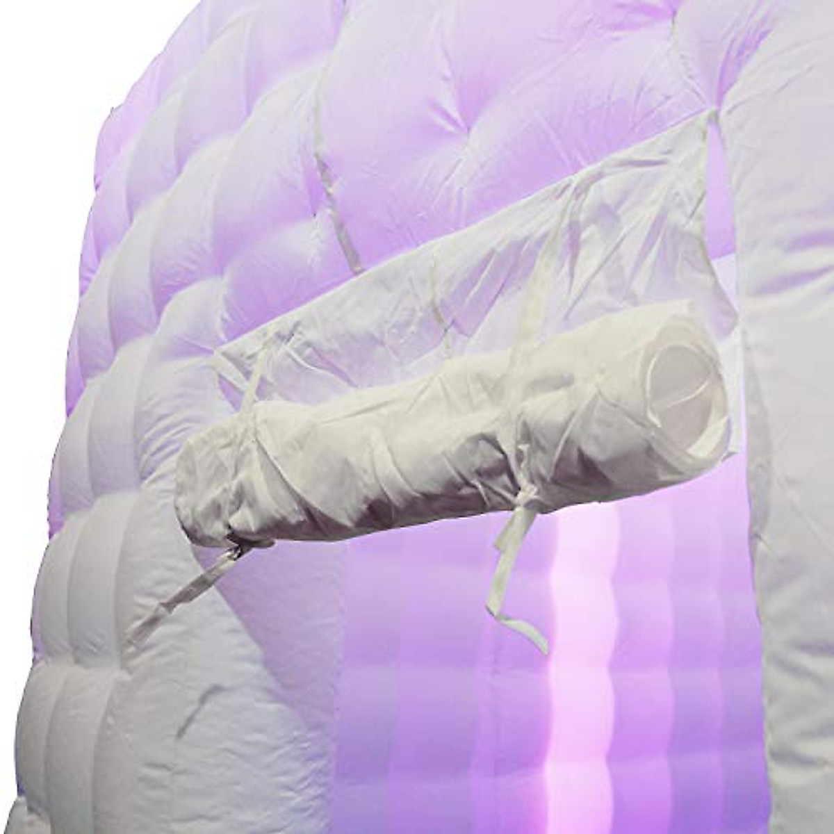 TKLoop Inflatable Photo Booth Enclosure 16 Colors with Blower Portable Photo Booth 8.2ft Studio Tent Great for Wedding, Party, Events, Birthday, Bars White (1 Door)