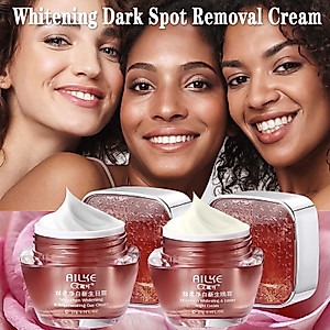 Whitening Face Cream, Dark Spots Corrector Cream, Freckles Remove Facial Cream, Reduce Sun Spots & Age Spots,With Vitamin C, Sodium Hyaluronate, Brightening Day &Night Cream, Instantly Skin Glowing