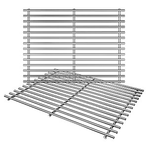 Hisencn 17" Stainless Steel Cooking Grid Grates for Charbroil 463250509, 463250510, Thermos 461262409, Grill Master 720-0737, 720-0670E, Vermont Castings Great Outdoors Gas Grills