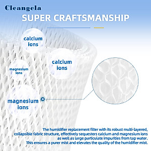 3 Pack Humidifier Replacement Filter Compatible with Canopy Bedside and Nursery Humidifiers | Wood Pulp & Paper Filter for Optimal Performance | Easy to Install