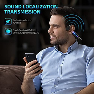 Dejavi Bone Conduction Headphones,Open-Ear Bluetooth IP68 Waterproof Sports Headphones,Fashion Headset,Built-in 8G Memory,Shiny and Cool,Suitable for Swimming,Running and Other Fitness Activities