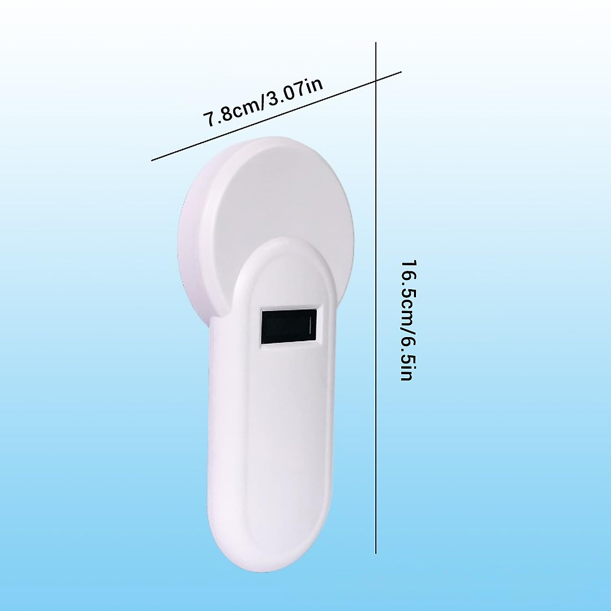 Pet Microchip Scanner, Rechargeable Animal ID Tag Micro Chip Reader Scanner, Dual Frequency Handheld Pet Chip ID Scanner for Animal Pets Pigs Dogs Cats