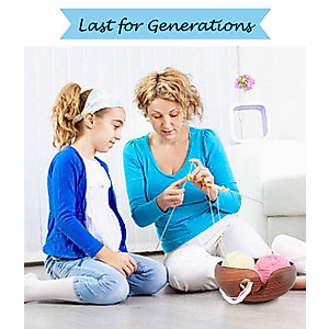 Yarn Bowl Wooden Knitting Bowl 7”X3” Large For Knitting And Crocheting - Wood Yarn Holder, Unique Crochet Yarn Bowl - Wooden Bowls Handmade from Walnut