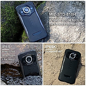 DOOGEE S99 (2023) Rugged Smartphone, 15GB+128GB Rugged Phone Unlocked, 108MP Triple Camera, 64MP Night Vision, 6.3" FHD+ IP68 Waterproof Phones, Dual 4G Rugged Cell Phone, 6000mAh Battery, NFC, OTG
