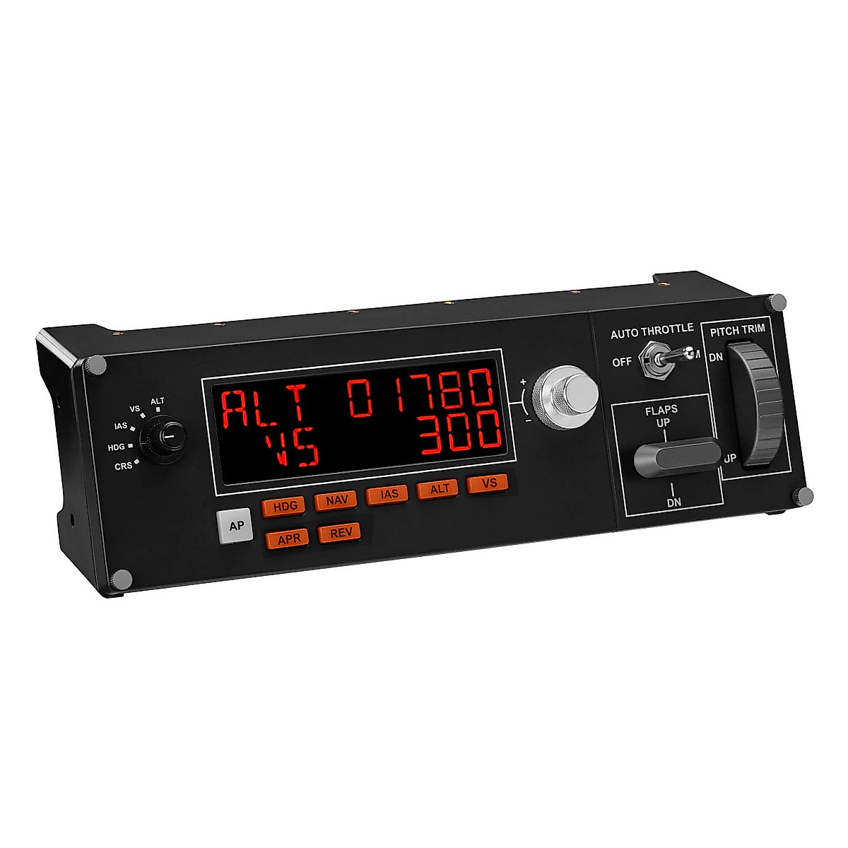 Logitech 945-000028 - G Saitek Pro Flight Multi Panel (Black) (Renewed)