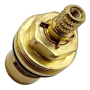 Ceramic Cartridge Assembly Replace 013787-45,Hot Ceramic Cartridge Faucet Filter Element,Compatible with T&S Brass Faucets,Temperature 40F-140F,Pressure 20PSI-125PSI