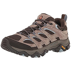 Merrell Women's Moab 3 Waterproof Hiking Shoe, Brindle, 8