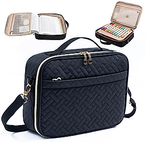 Bible Cover for Women - Stylish Large Bible Covers - Bible Case with Durable Handle - Bible Bag Journal Case - Bible Carrying Case for Women - Perfect Gift for Girls Kids Men Boys