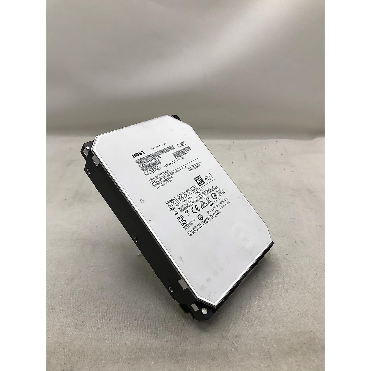 HGST Ultrastar He8 HUH728080AL5200 | 0F23268 | 8TB 7.2K RPM 128MB Cache SAS 12Gb/s 512E 3.5" Helium Platform Enterprise Hard Drive Bare Drive