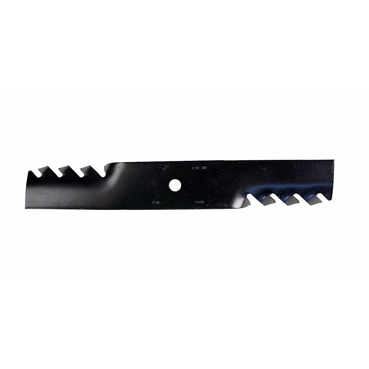 USA Mower Blades (3 MB061BP Toothed High-Lift for Ariens 04920600 Husqvarna 539101496 Length 16-1/4 in. Width 2-1/2 in. Thickness .204 in. Center Hole 5/8 in. 32 in. 48 in. Deck