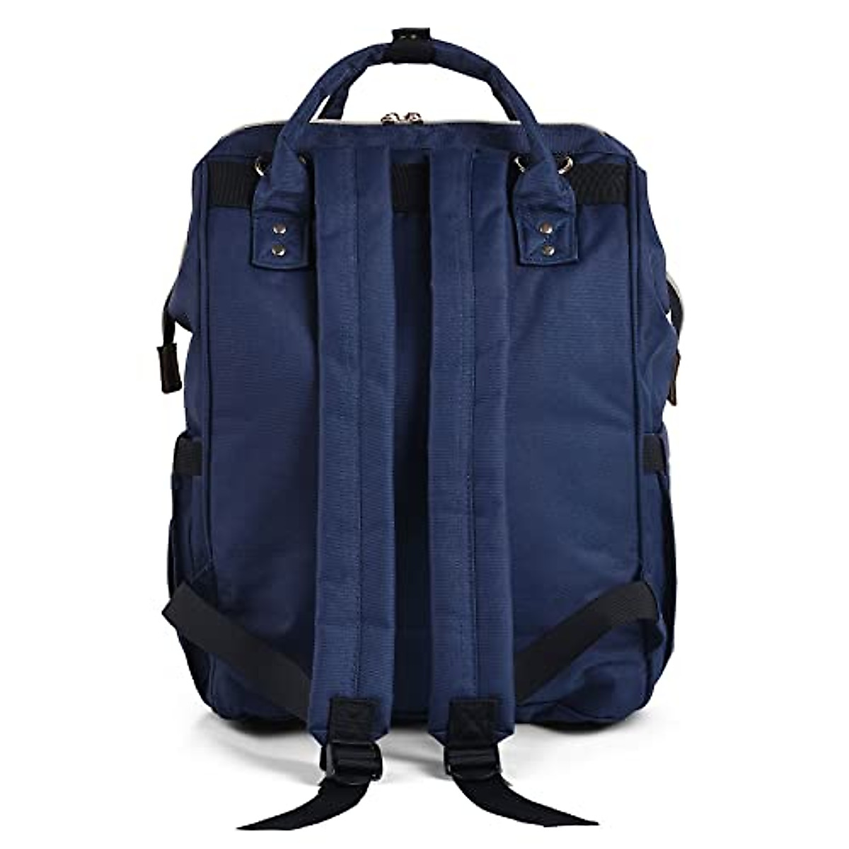 Ramhorn Diaper Bag Backpack Multifunctional Travel Back Pack Maternity Baby Changing Bags Waterproof Large Capacity For Baby Care Dark blue