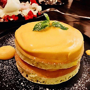 KUAYB 8 Pieces English Muffin Rings Crumpet Rings 3.15 Inch Stainless Steel Double Rolled Tart Ring Nonstick Metal Round Ring Mold for Kitchen Cooking Baking