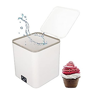 Natudeco 4.5L Mini Washing Machine USB Large Capacity Portable Bucket Washing Machine Socks Towel Washing Tools for Hotel Apartment Dormitory