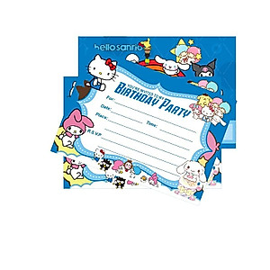 SUTRADHAR 24pcs Kids Birthday Invitations,Kids Party Invitations Birthday Party Supplies Decoration (Invitations24)