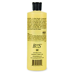 John Boos Cutting Board Bundle with Au Jus 18" Cutting/Carving Board with Juice Groove, Maple Wood and 3 Piece Wood Cutting Board Care and Maintenance Set