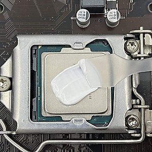 GENNEL G104 20Grams White Thermal Conductive Compound Grease, Heatsink Paste, Thermal Paste for CPU GPU Cooler IC LED Chipset Cooling