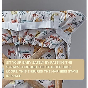 ORSETTO Baby High Chair Boy - Lightweight & Compact (7oz) - Portable High Chair - High Chairs for Babies and Toddlers - Baby Chair - Travel Highchair - Baby Trend High Chair - Sit Up Chair for Baby