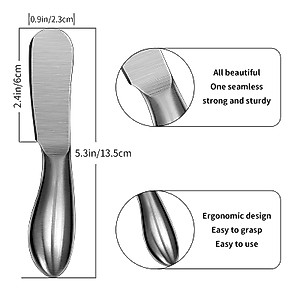 Cheese Spreader Knife Set (18 Pcs) 丨Charcuterie Accessories丨Stainless Steel Butter Knife, Serving Spoons, Forks and Mini Tongs, Used for Cheese, Butter, Jam, Pastry and Other Kitchen Daily Gadgets