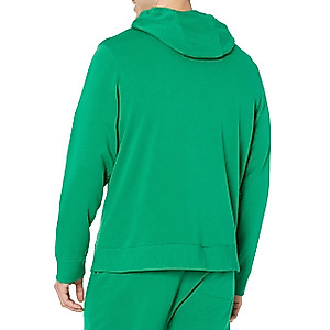 Amazon Essentials Men's Lightweight Long-Sleeve French Terry Hoodie (Available in Big & Tall), Green, X-Large