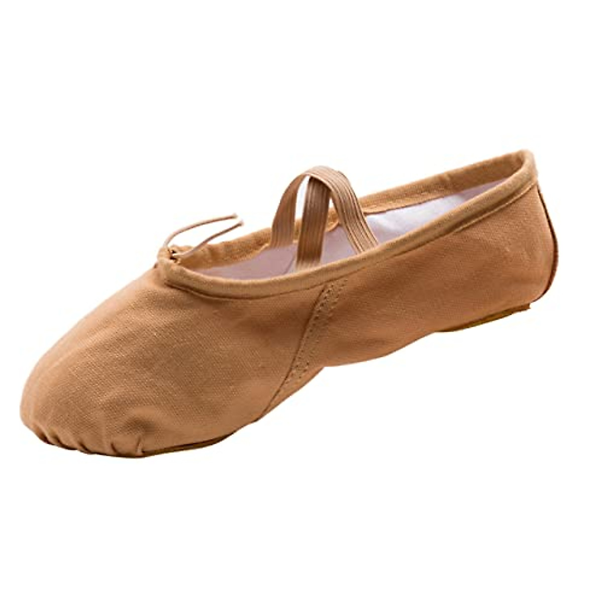 Healifty 2 Pairs Non Slip Dancing Shoes Barre Ballet Shoes Ballet Dancer Shoes Princess Ballet Shoes Yoga Shoes Stretch Canvas Ballet Slippers Shoes Elastic Practice Shoes