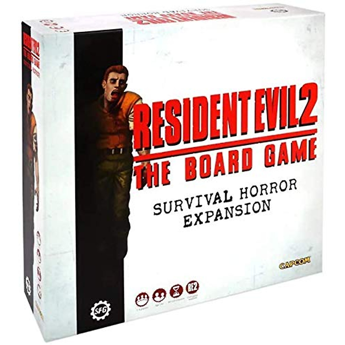 Resident Evil 2 Board Game Bundle with Survival Horror, Malformations of G B-Files, and Retro Expansion (3 Items)