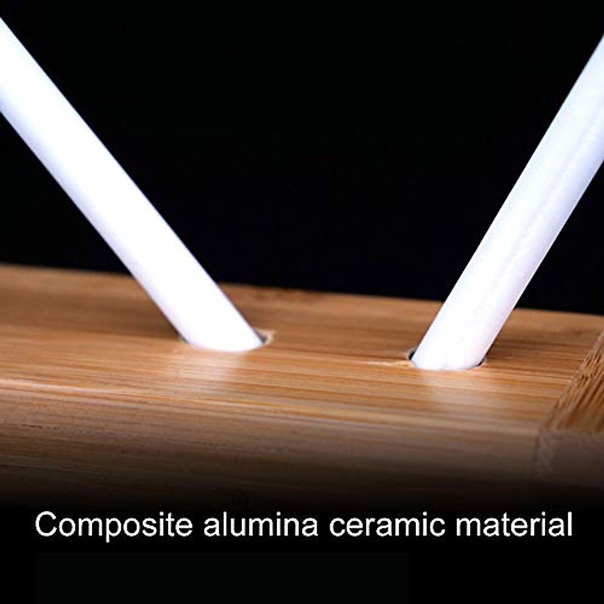 YuFanKits 4-Rod Ceramic Crock Stick Turn Box Sharpener Kitchen Whetstone Sharpening Tool, Fast and Effective Manual Sharpening Tool