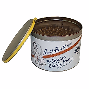 Aunt Martha's Ballpoint Paint Storage Color Caddie, Empty